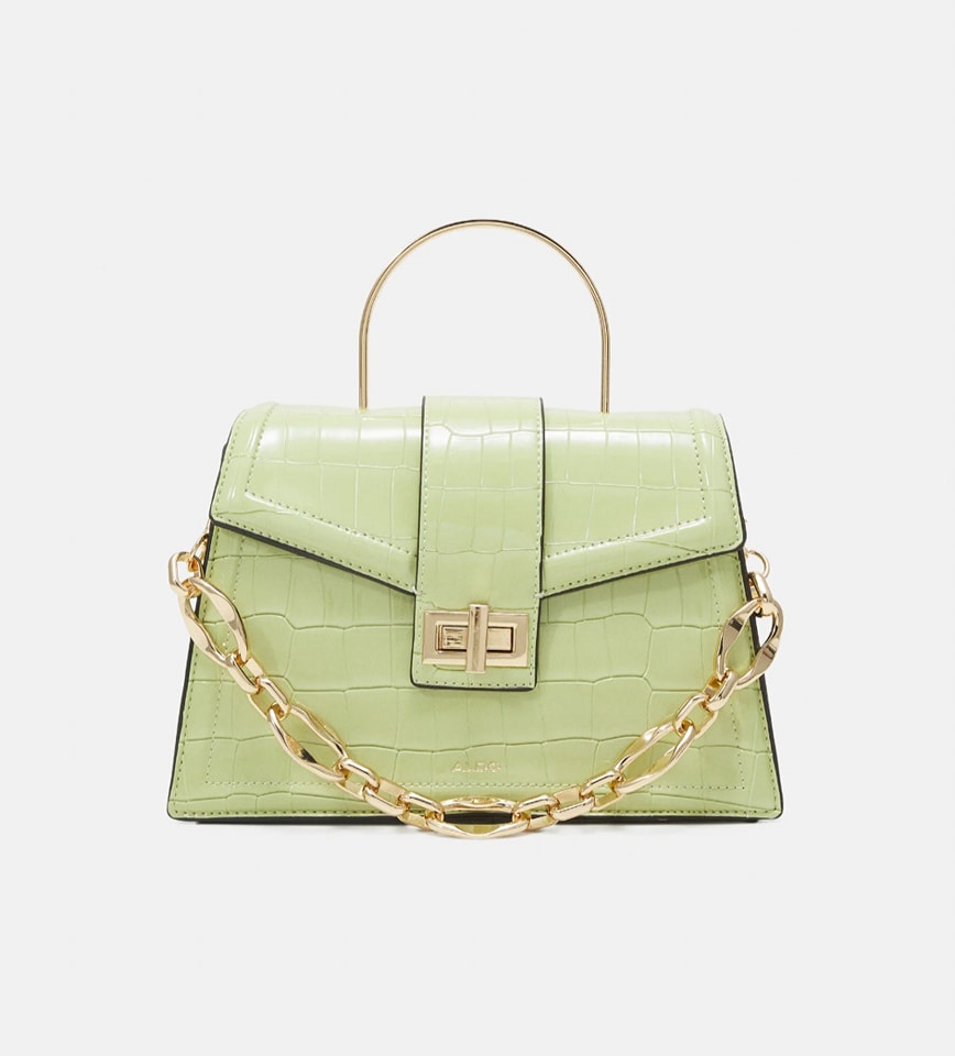 ALDO Lena Top Handle Handbag Color Green – Trend Hub
