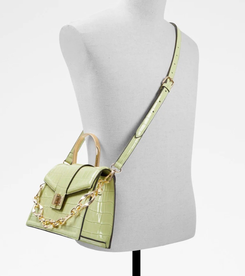 ALDO Lena Top Handle Handbag Color Green – Trend Hub